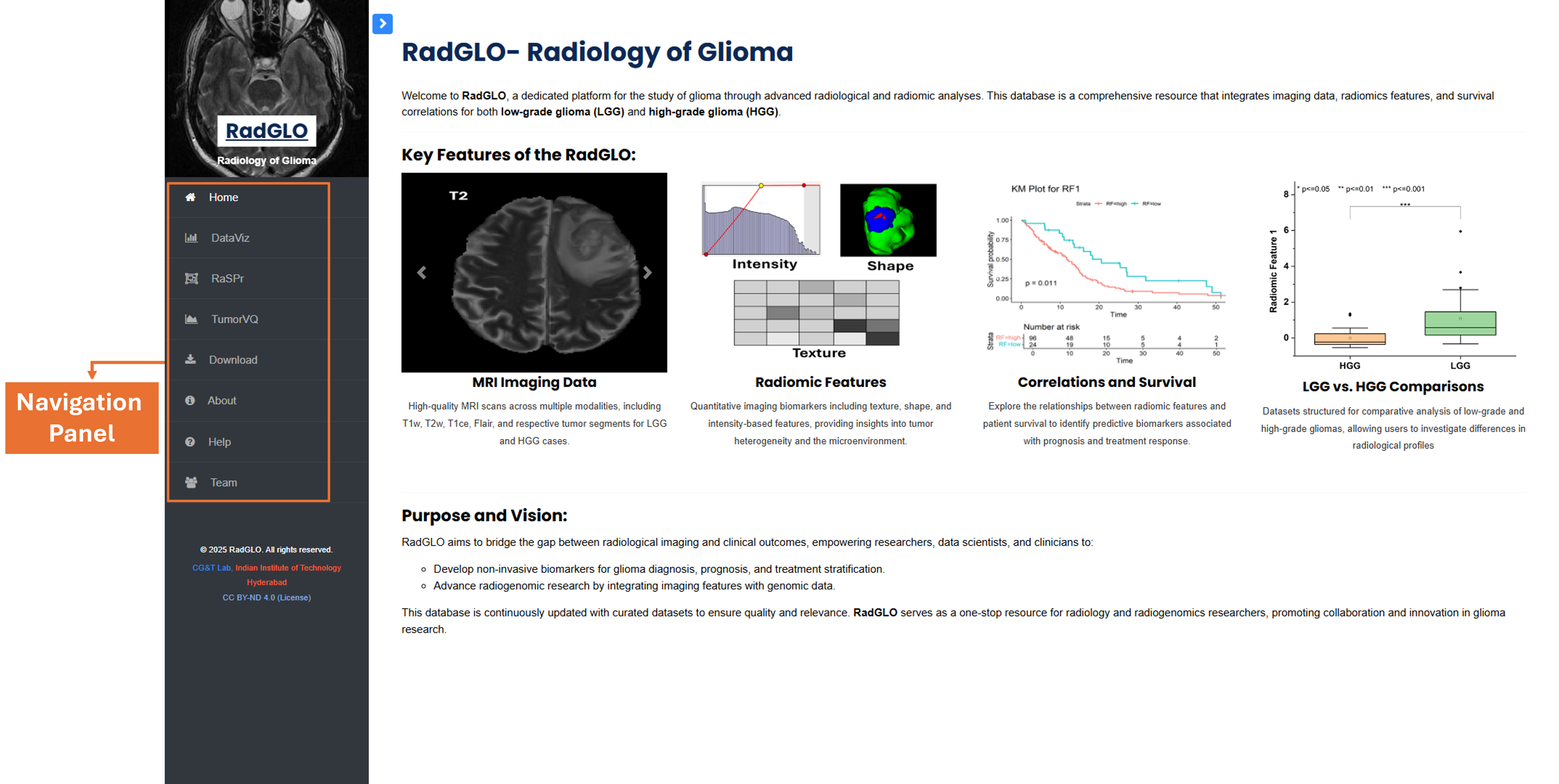 RadGLO-Radiology of Glioma